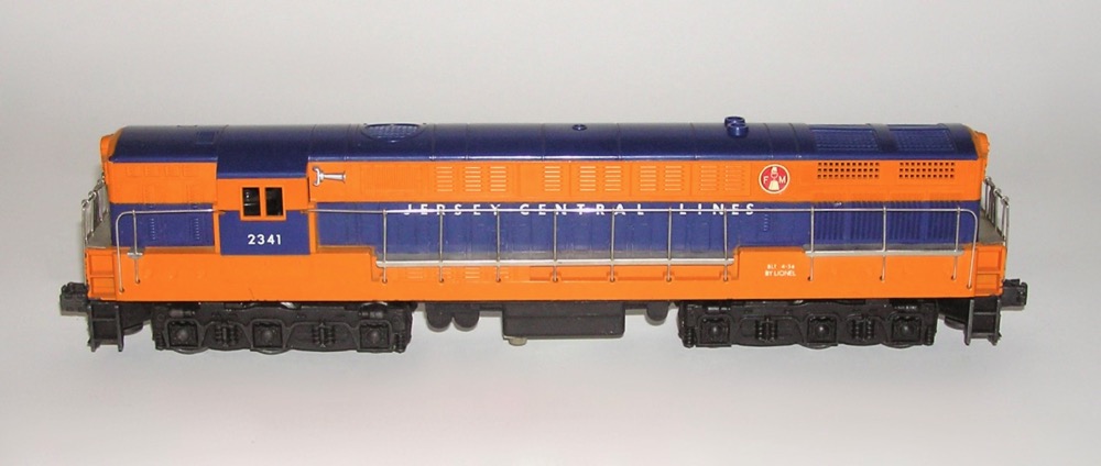 Original Lionel Postwar # 2341 Jersey Central Train Master Diesel Engine