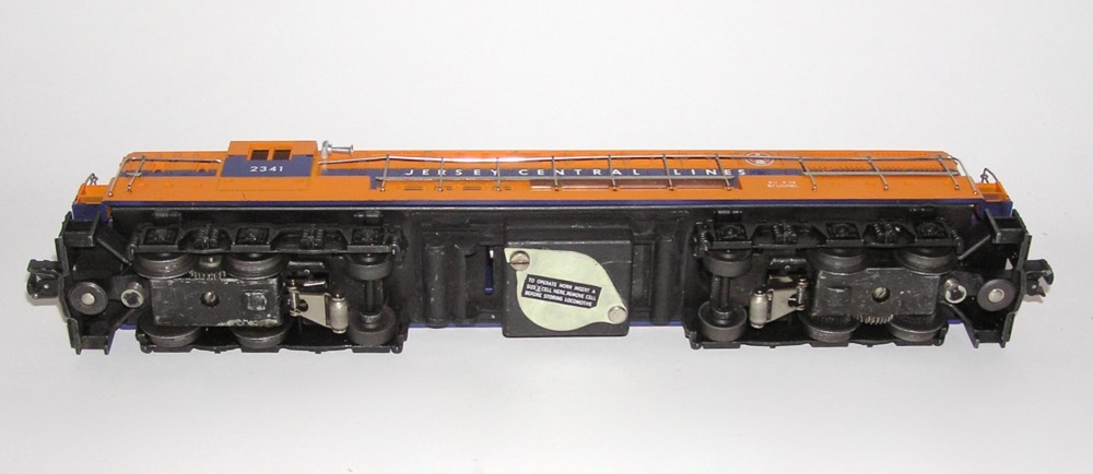 Original Lionel Postwar # 2341 Jersey Central Train Master Diesel Engine
