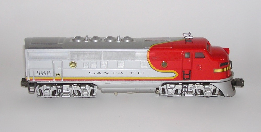 Lionel Postwar 2343 Santa Fe F3 Diesels AA Units 1952 ONLY OB