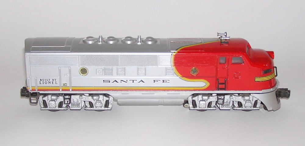 Lionel Postwar 2343 Santa Fe F3 Diesels AA Units 1952 ONLY OB