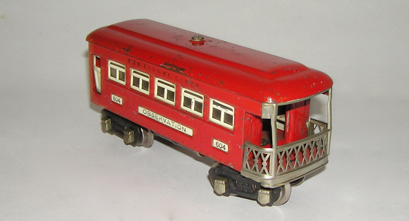 Lionel # 264E Red Comet Commodore Vanderbilt Set 603 603 604