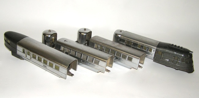 Lionel Prewar # 267 Streamliner Flying Yankee Train Set 616 617 618 ...