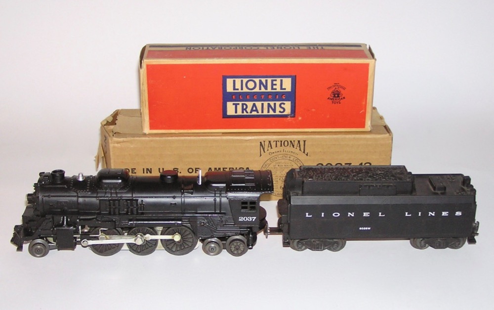 Tough Lionel Uncataloged Set #9657 w/ 2037 6026W 6800 6818 BOXES