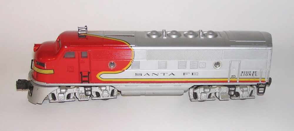 Lionel Postwar 2343 Santa Fe F3 Diesels AA Units 1952 ONLY OB