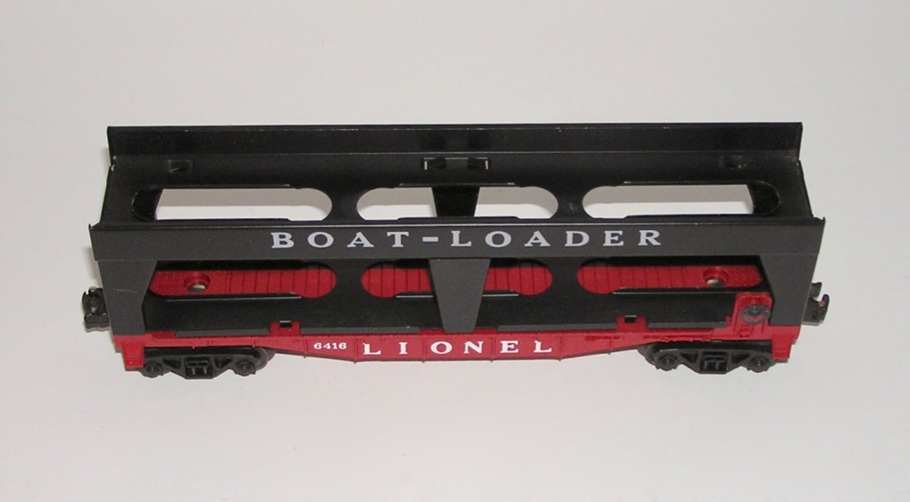 High Grade Lionel Original Postwar # 6416 Boat Loader w/ Four Boats