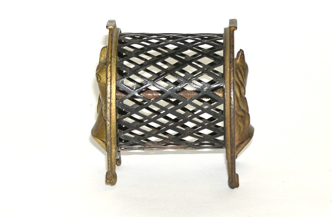 Arcade Cast Iron Horseshoe w/ Wire Mesh Bank